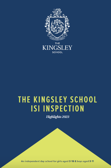 Kingsley is officially 'excellent' in all areas | Prep School ...
